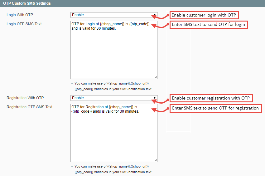 Magento Mobile Login - Secure Magento Login Using OTP