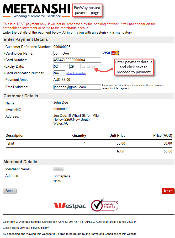 Magento 2 Westpac PayWay Payment Gateway Extension