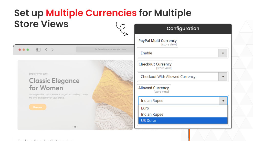 Magento 2 PayPal Multi-currency Extension | 20+ Currencies