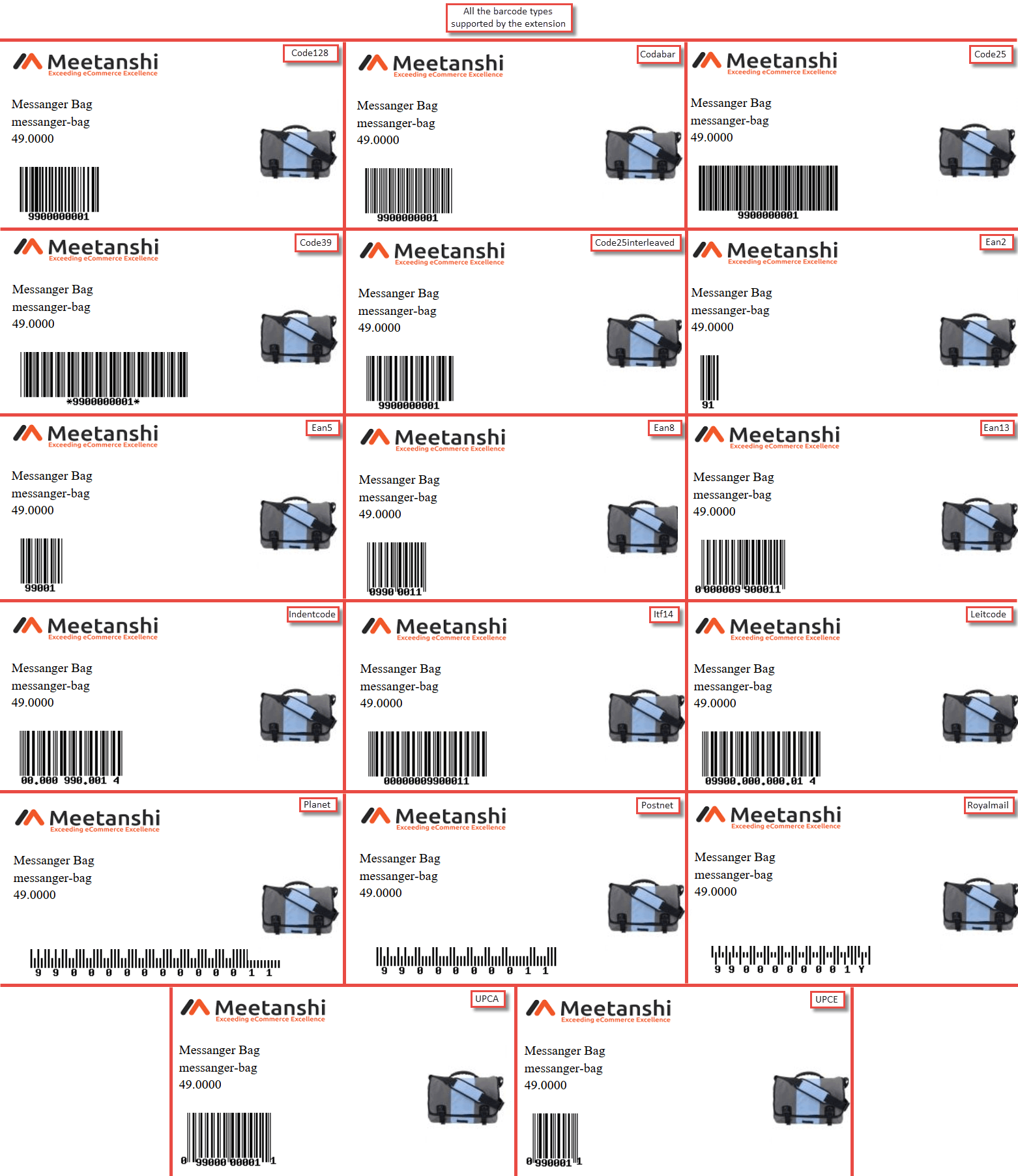 Magento 2 Barcode Generator, Barcode Extension Magento 2