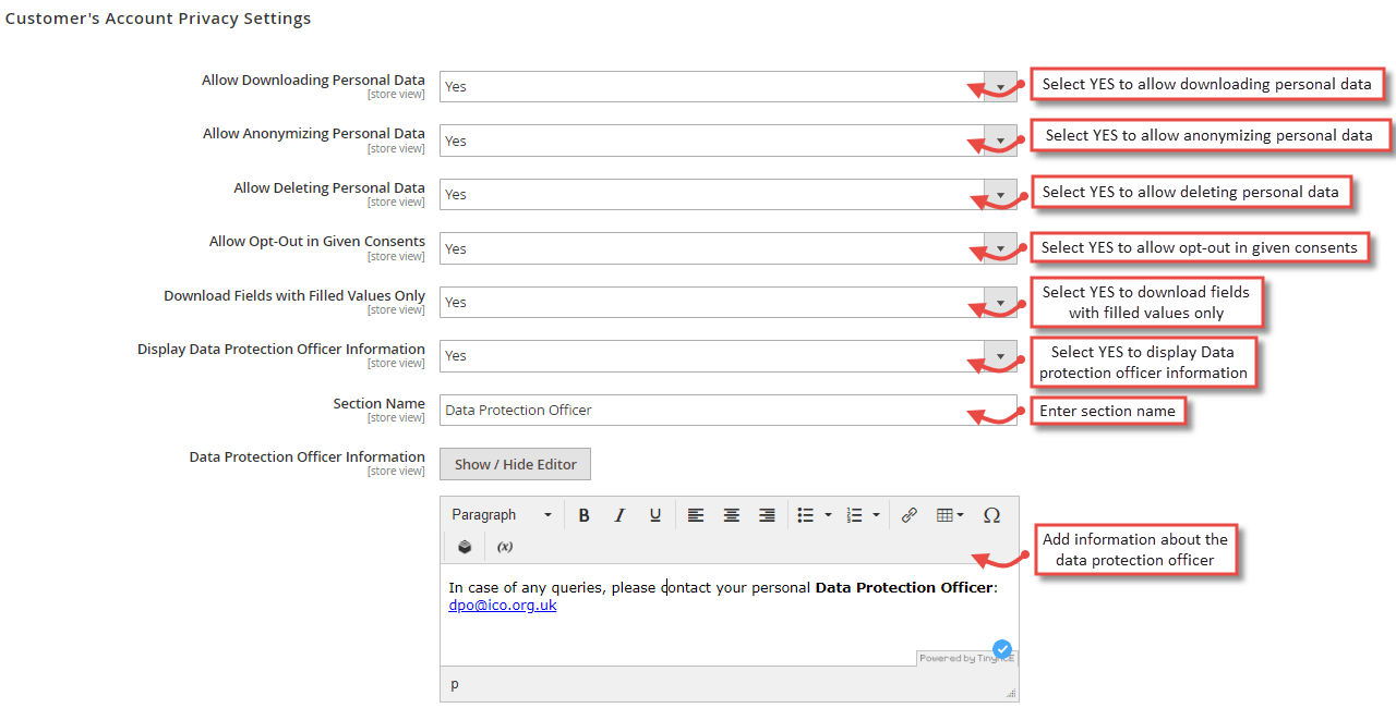 Magento 2 Gdpr Eus Privacy And Cookie Compliance Extension