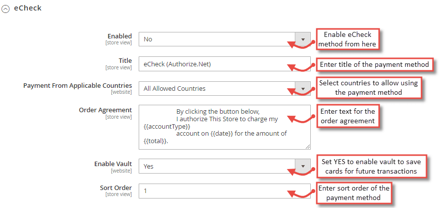 Magento 2 Authorize.net CIM Payment Extension - Meetanshi