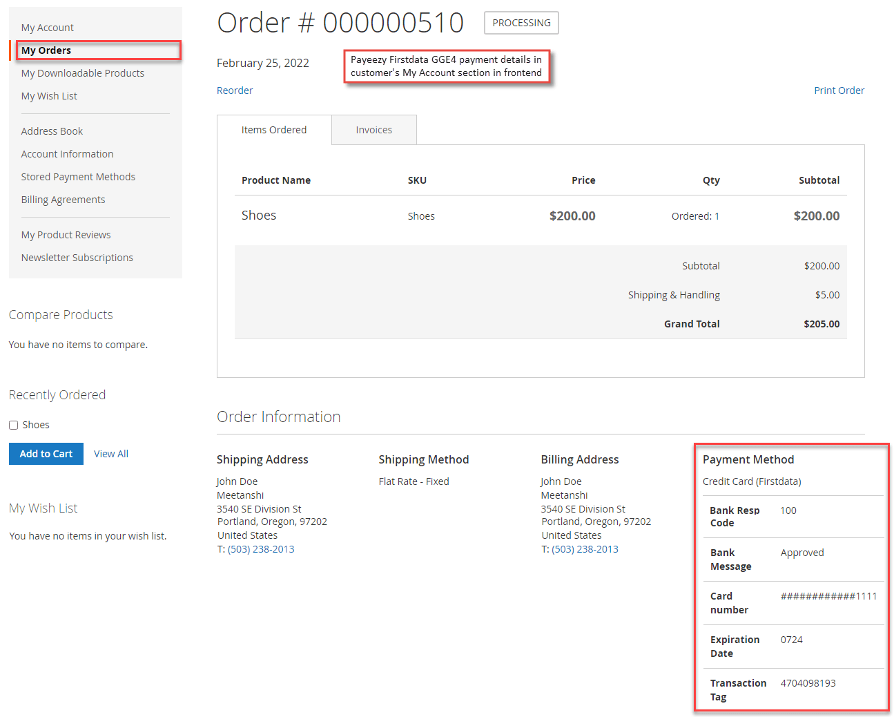 Payeezy First Data GGe4 Extension For Magento 2 by Meetanshi