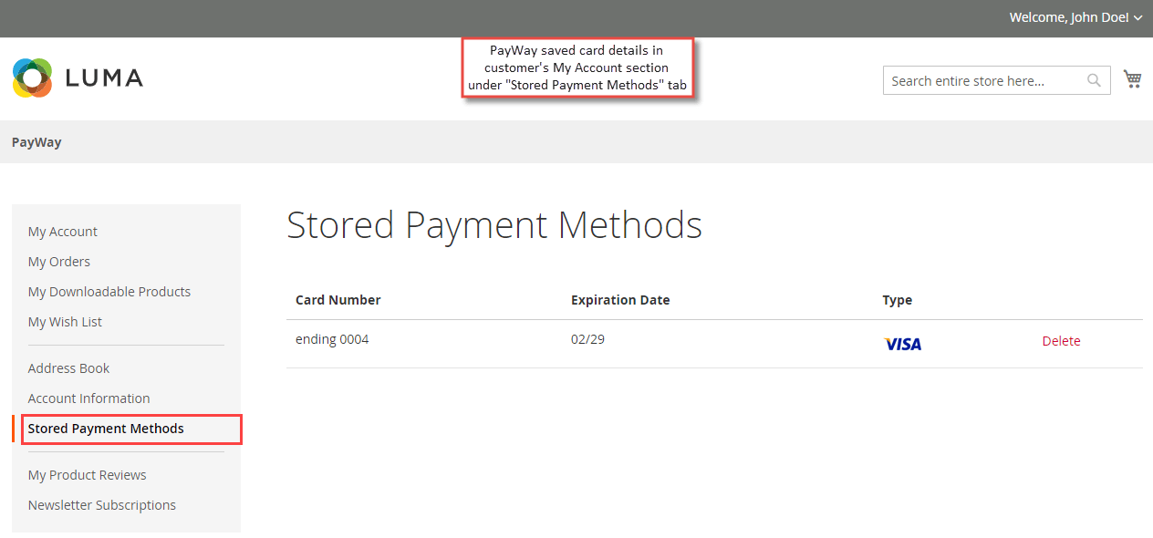 Magento 2 Westpac PayWay Payment Gateway Extension