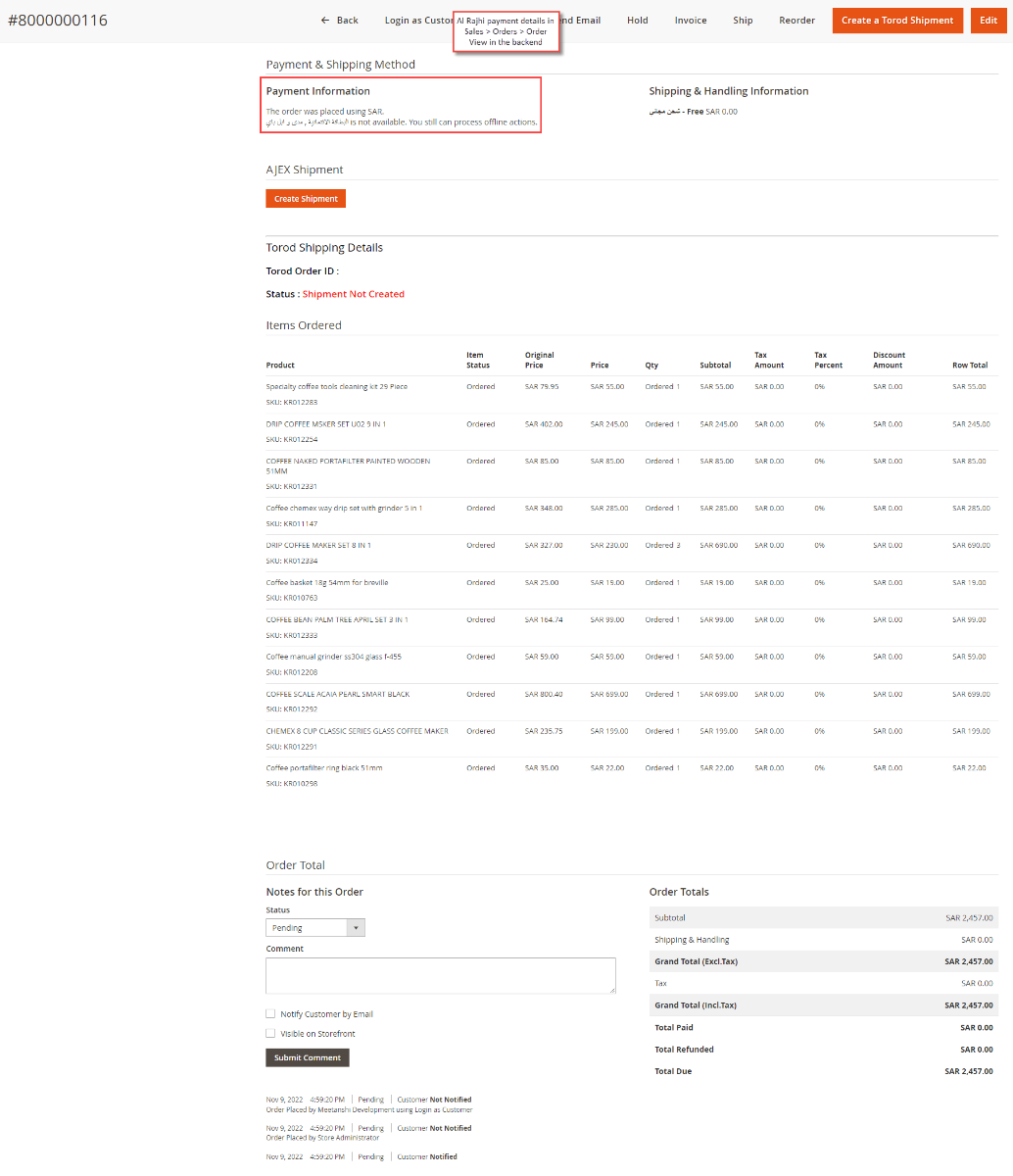 Magento 2 Al Rajhi Payment Gateway for Saudi Arabia