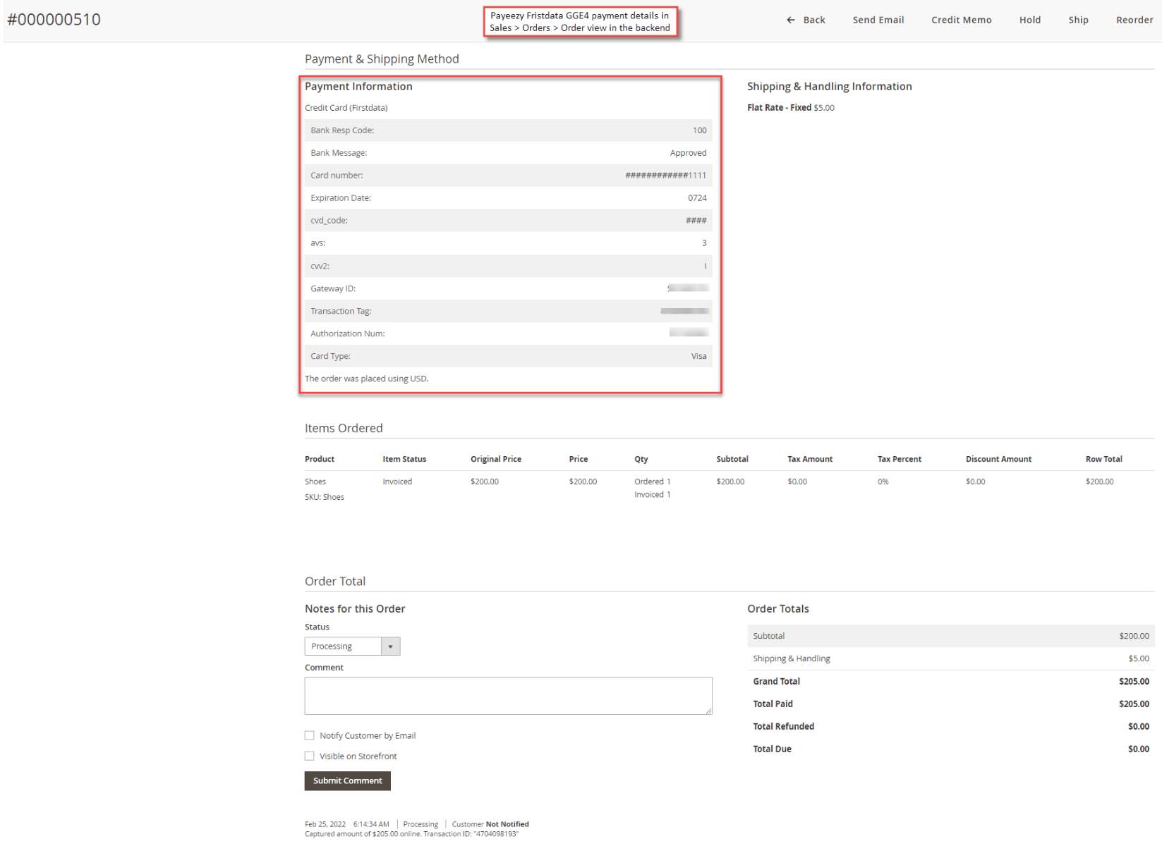 Payeezy First Data GGe4 Extension For Magento 2 by Meetanshi