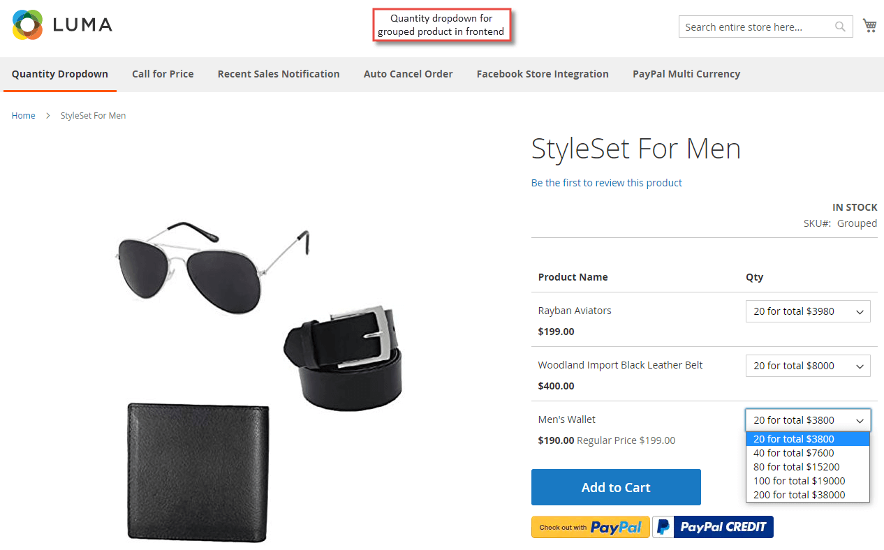 Magento 2 Quantity Dropdown Customize Add To Cart Qty