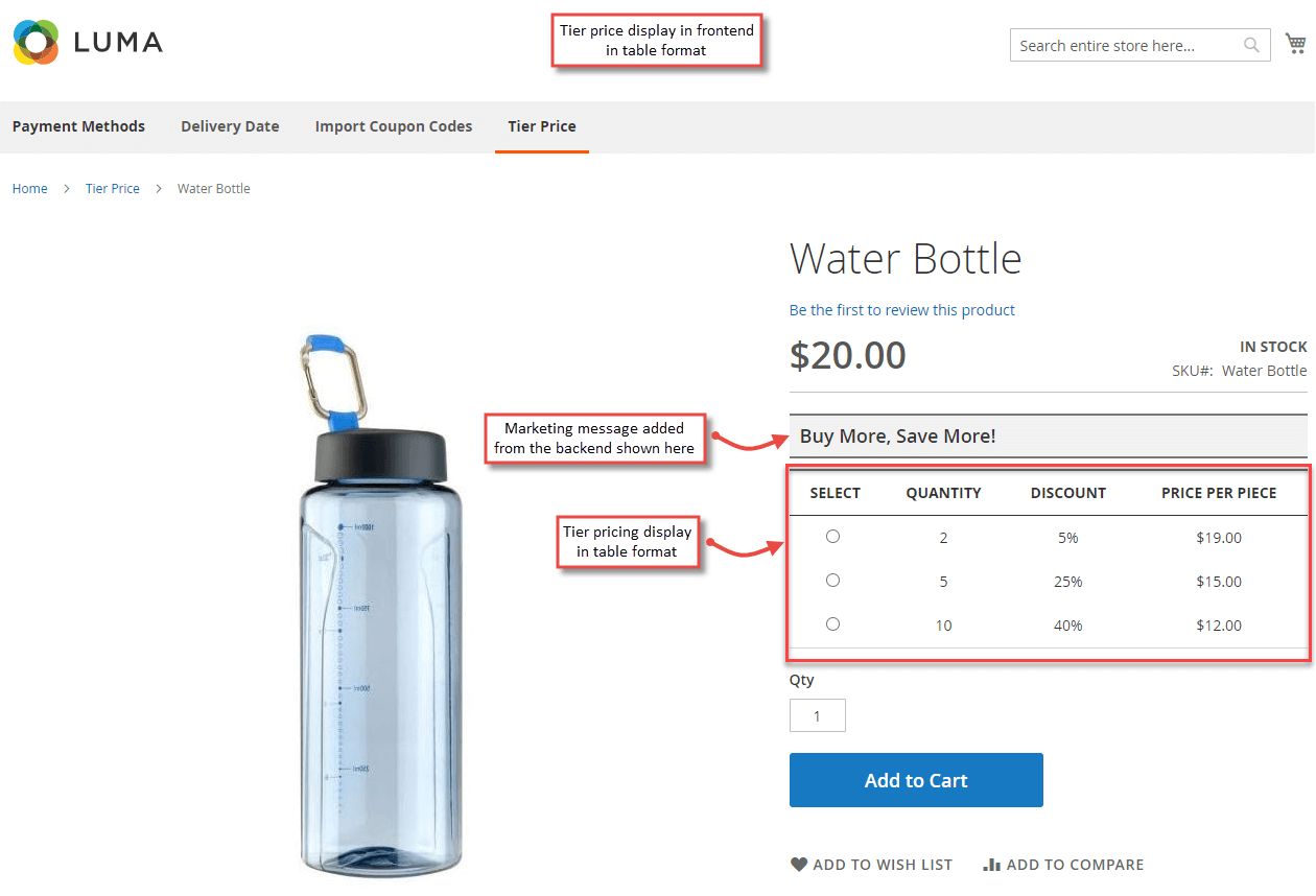 Magento 2 Tier Price Extension Implement Tier Price In Magento