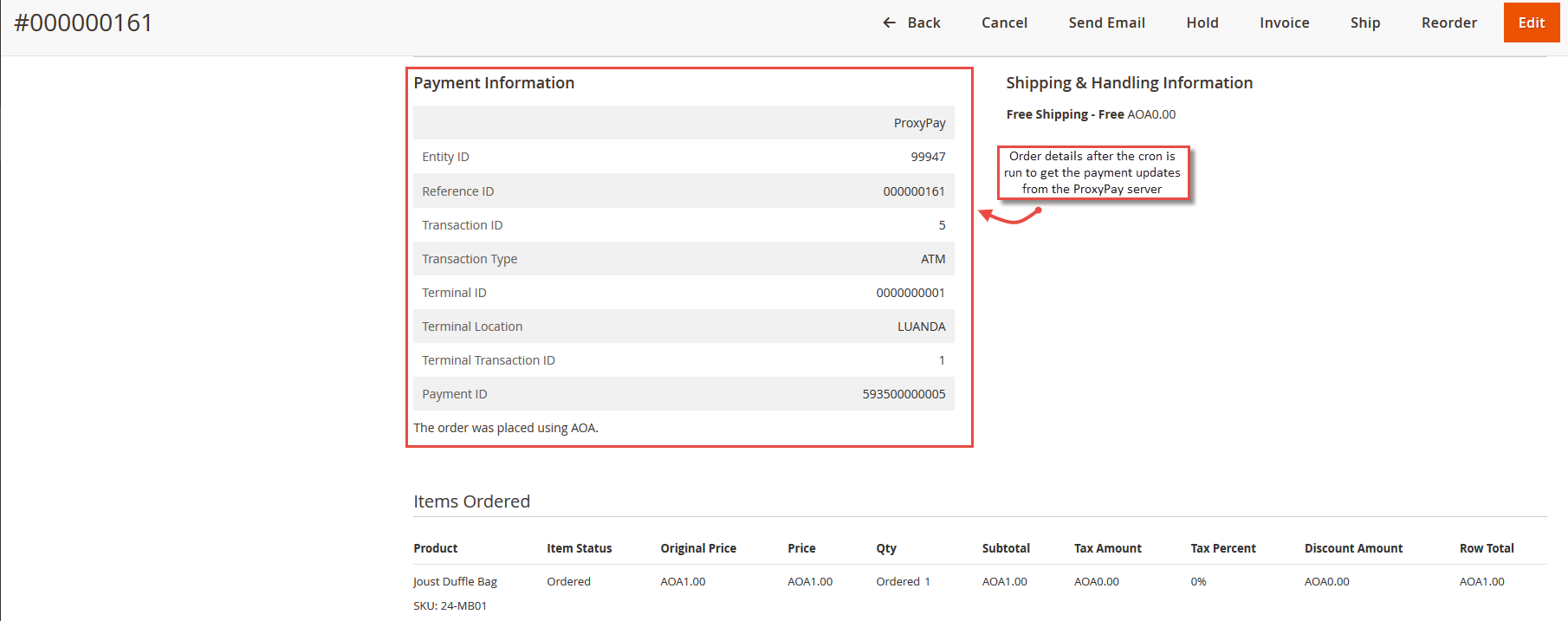 Magento 2 ProxyPay Integration - Angola's ProxyPay Gateway