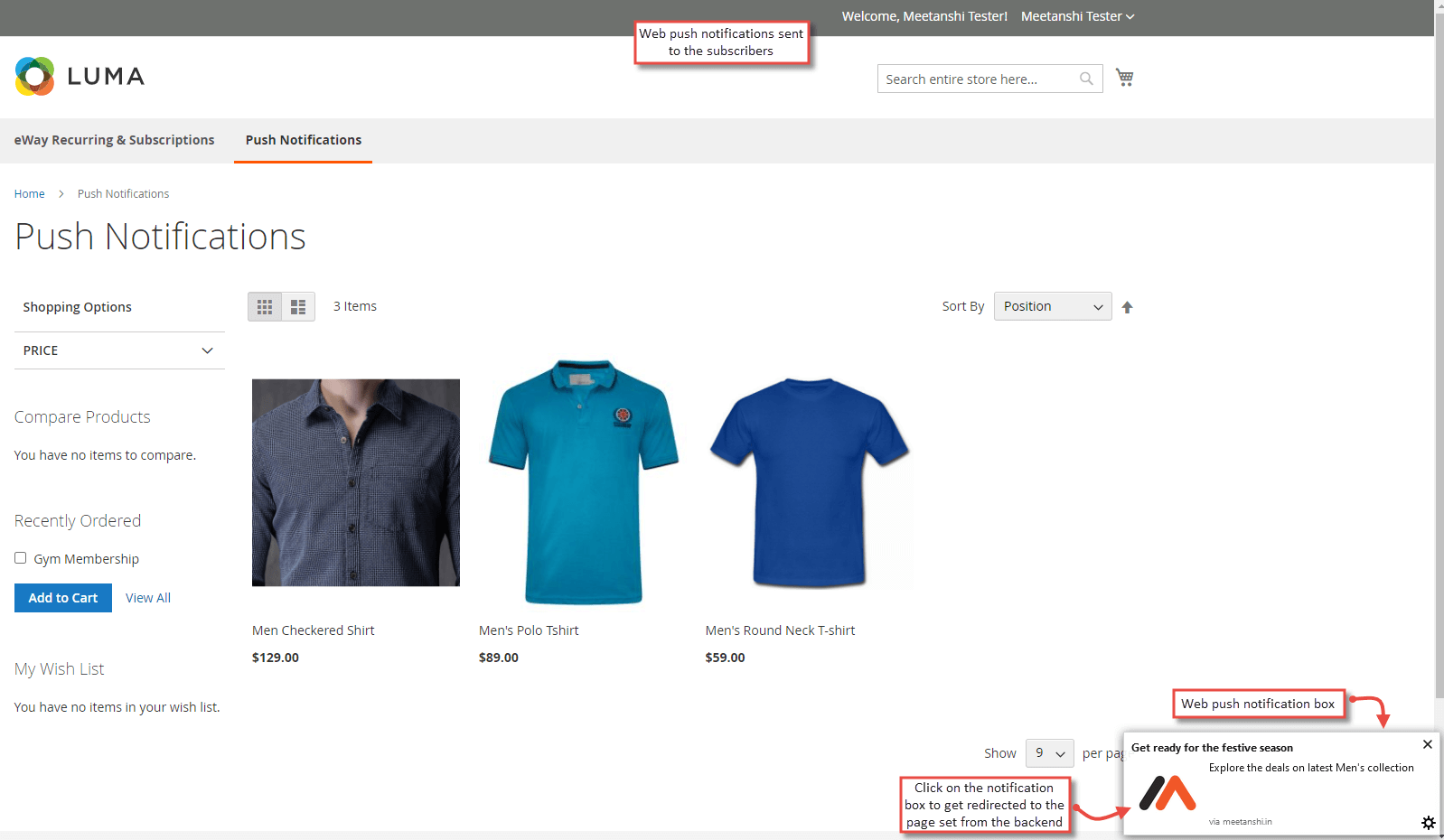 Magento 2 Push Notifications Magento 2 Web Push Notifications