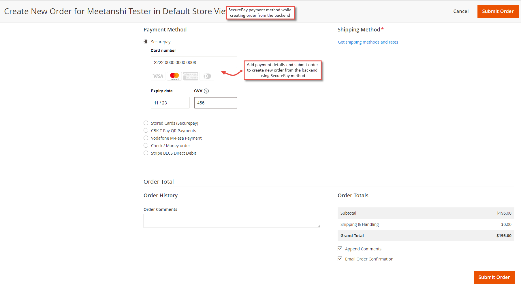 Magento 2 SecurePay Payment - Australia's SecurePay Integration