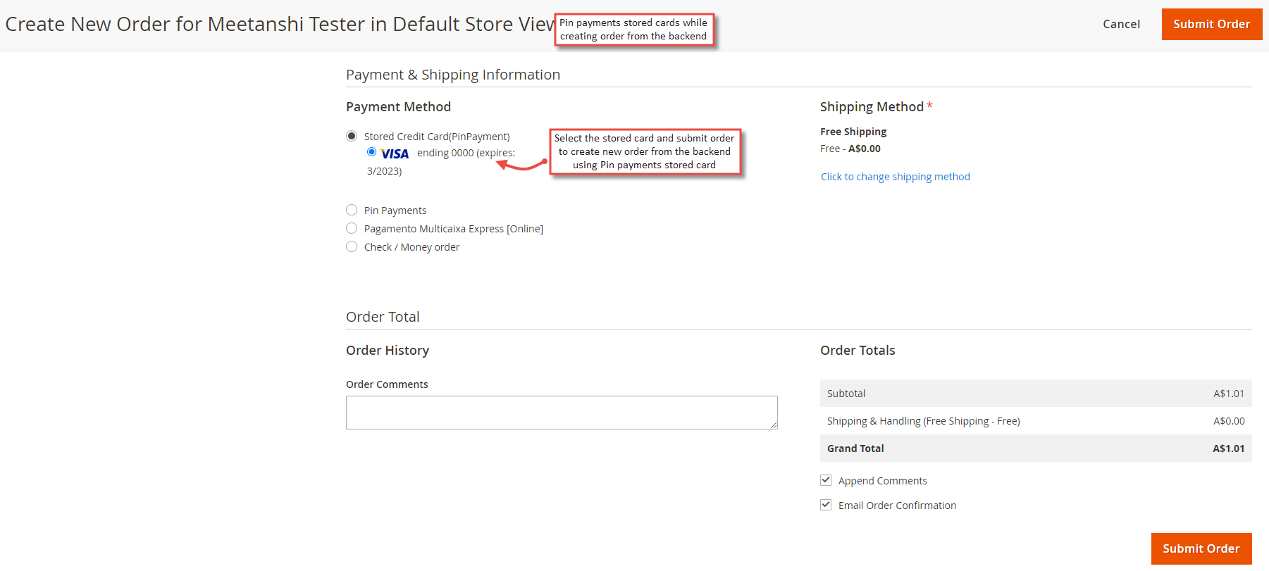 Magento 2 Pin Payments | Pin Payments Australia for Magento 2