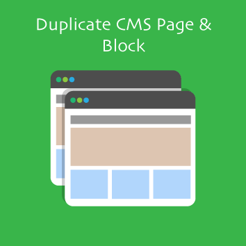 Magento 2 Duplicate CMS Page and Block Extension