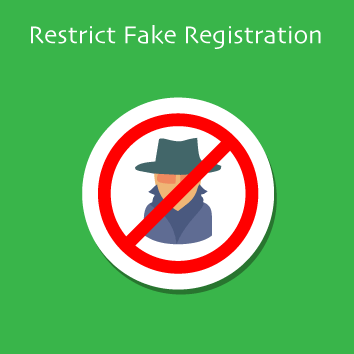 Magento 2 Restrict Fake Registration - Control Dummy Signups