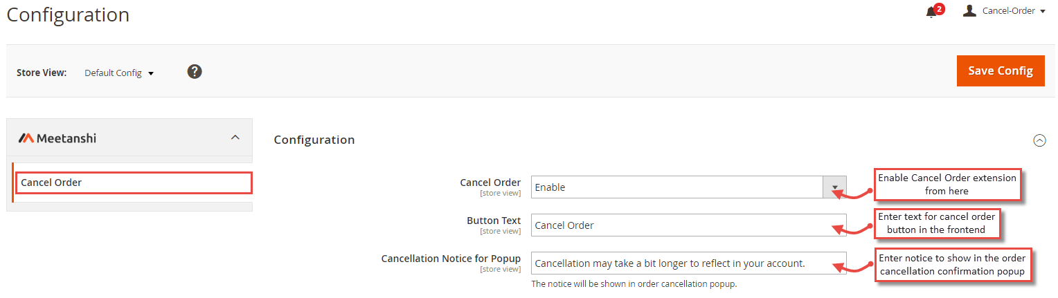 Magento 2 Cancel Order - Order Cancellation by Magento 2 Customers