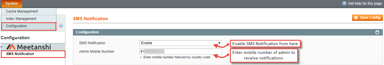 Magento Sms Notification Notify Magento Users For Order Activities
