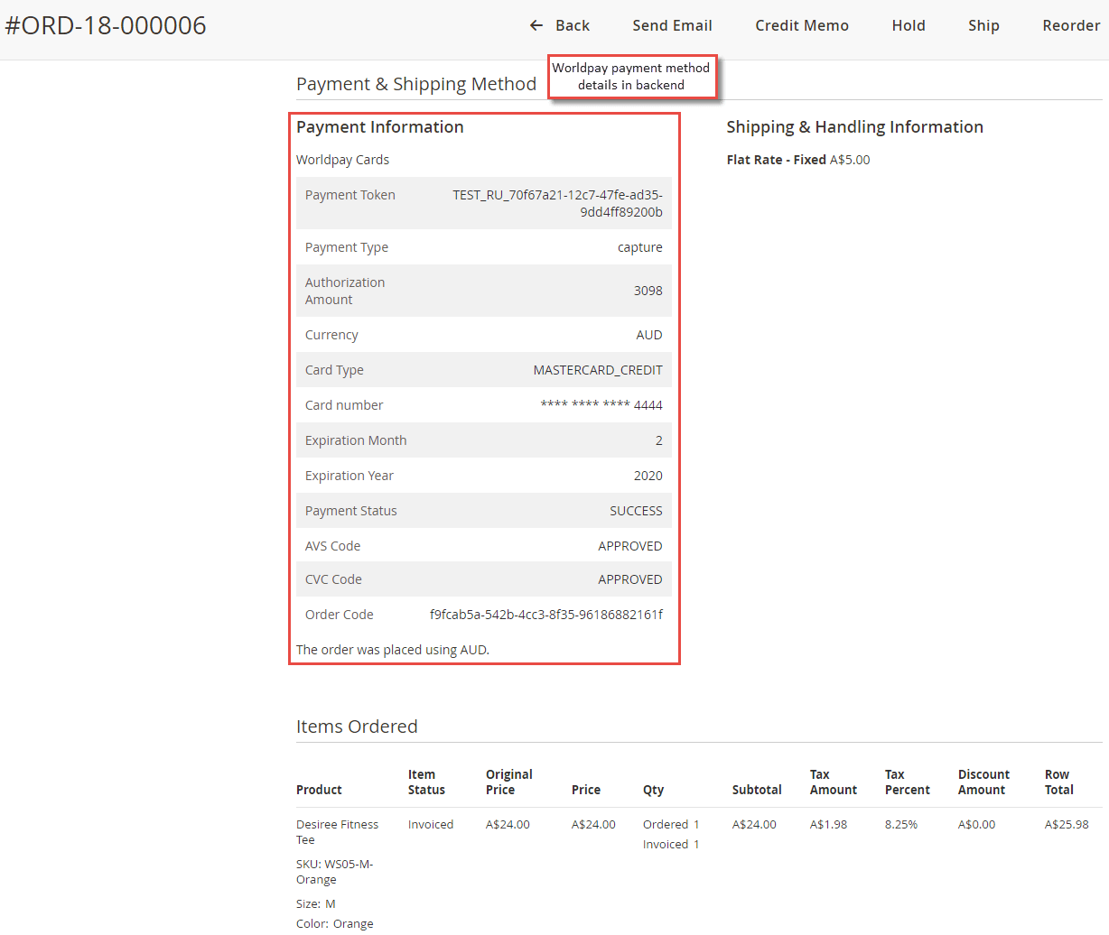 Magento 2 Worldpay from FIS - Worldpay Online & Business