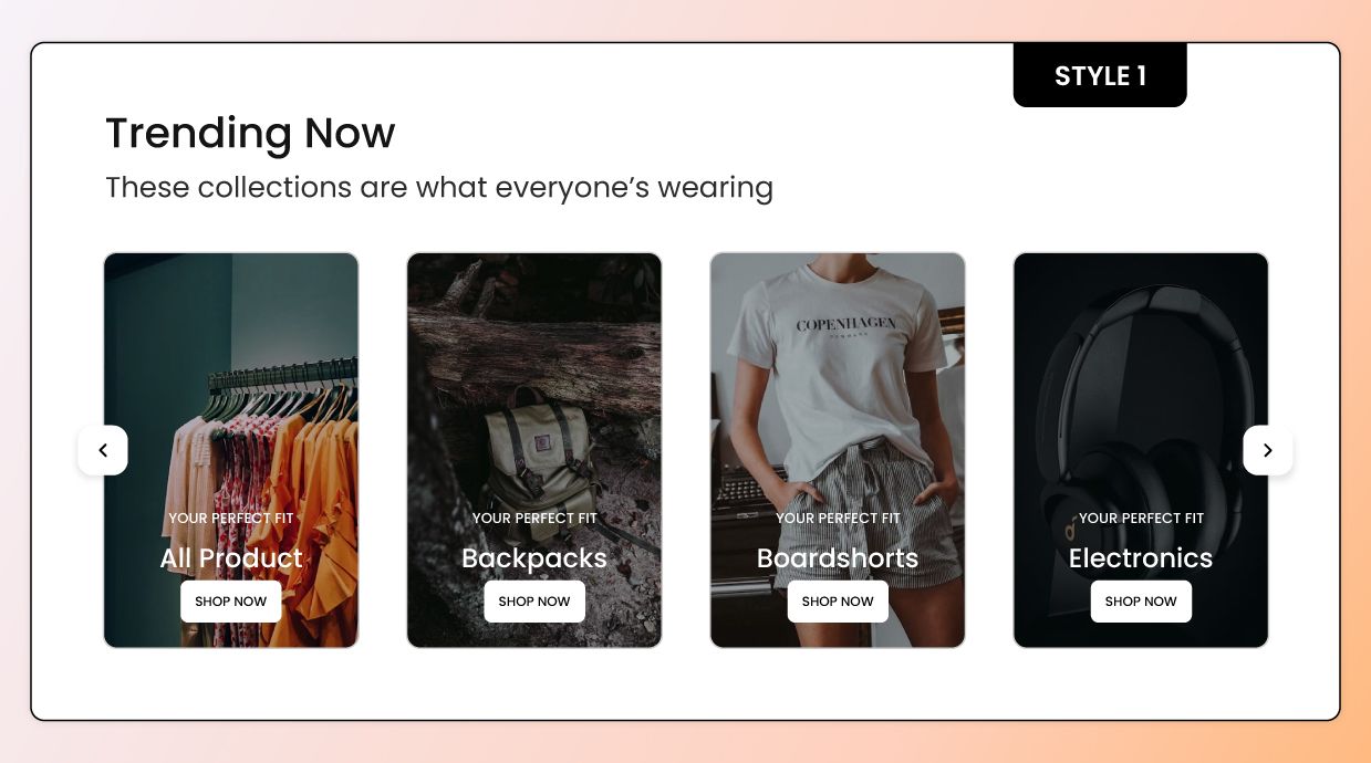Shopify Collection Slider | Custom Section Code
