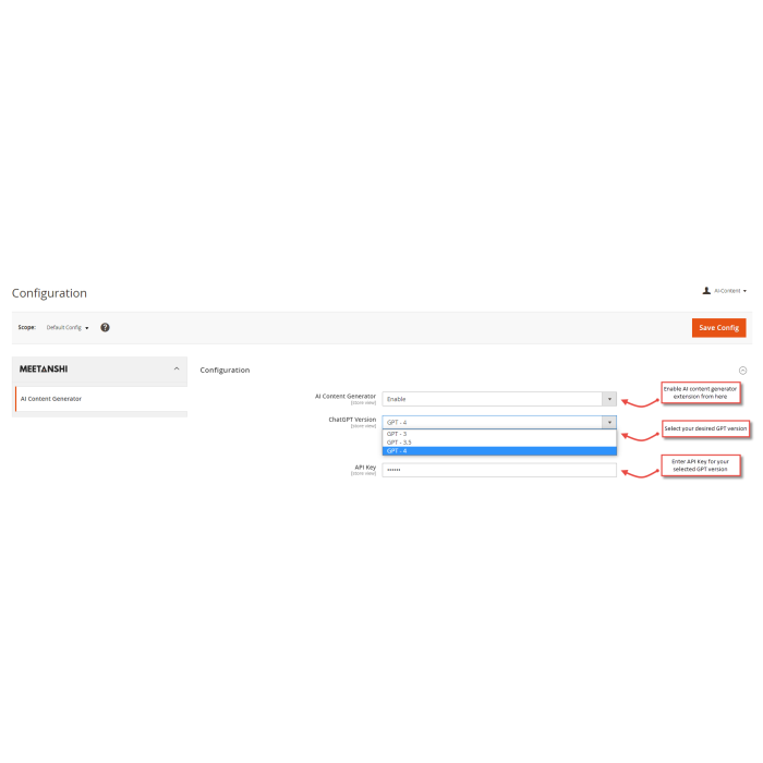 Magento 2 AI Content Generator - GPT 3, ChatGPT Integration