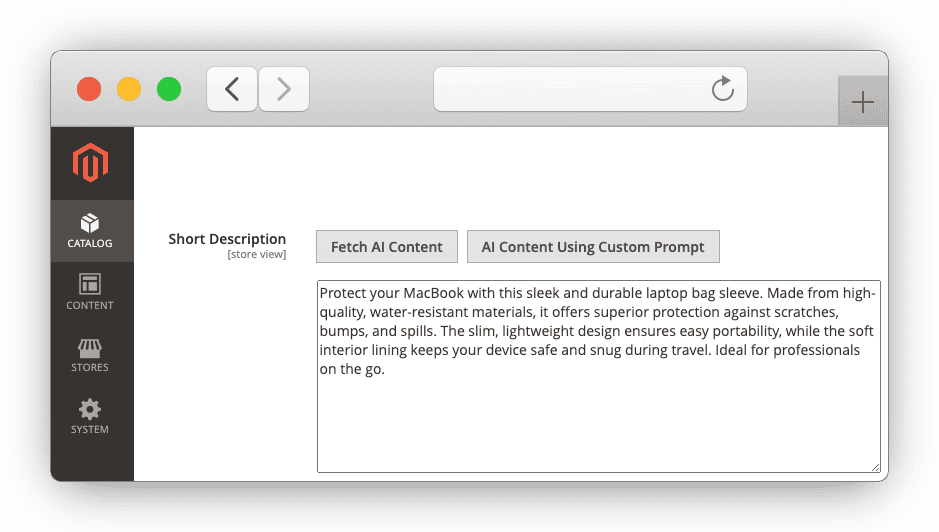 Magento 2 Ai Content Generator Gpt 3 Chatgpt Integration